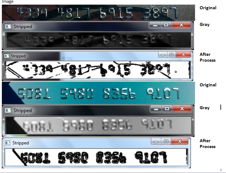How To Remove Non Text Part Background Of The Image Card OpenCV Q A 