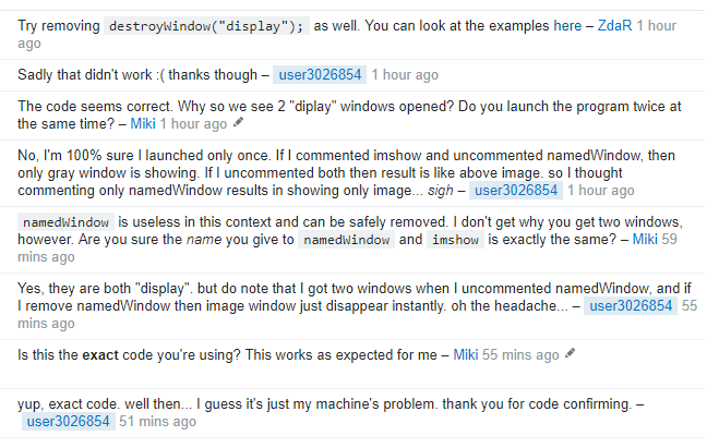 C OpenCV WaitKey 0 Not Working OpenCV Q A Forum