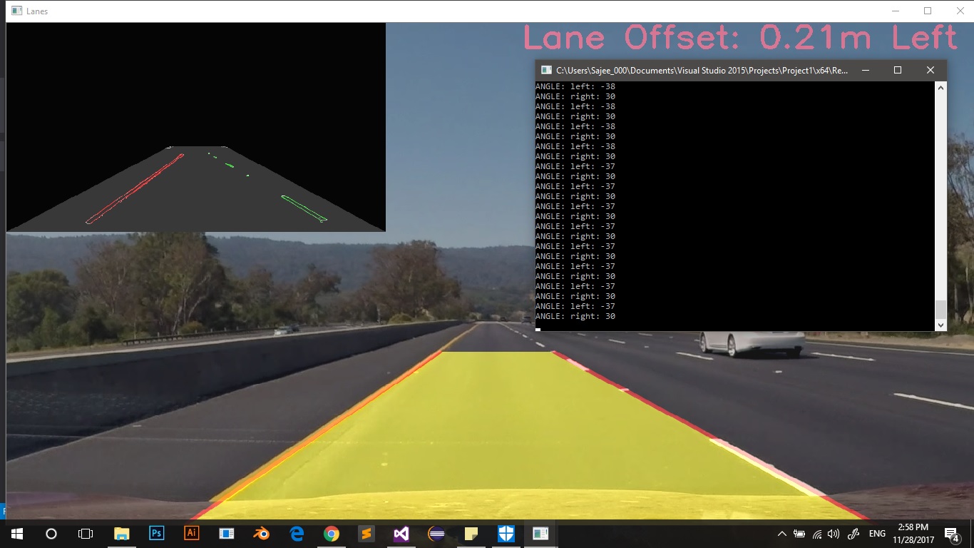 Why Angle Of Parallel Lines Is Not Same Opencv C OpenCV Q A Forum